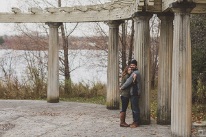 Eaton Hall Seneca King Campus Engagement Photo Session