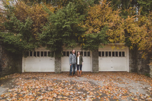 Eaton Hall Seneca King Campus Engagement Photo Session